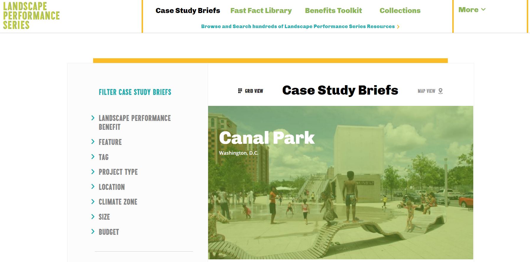 Case Study Briefs - Green Infrastructure Ontario